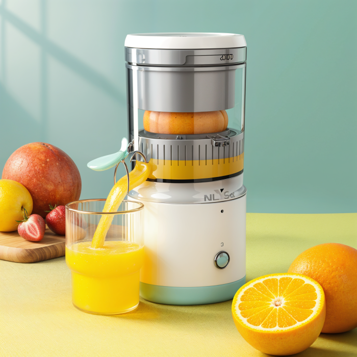 Storcator Electric Portabil Fructe și Legume, 45W, 500 ml, Încărcare ...